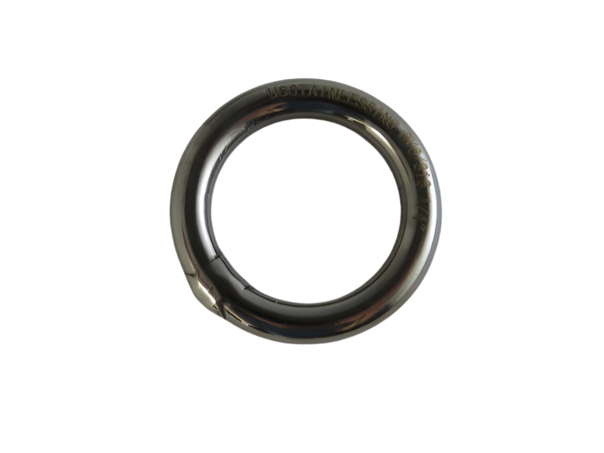 Stainless Steel Rappel Ring - Small – Atwood Gear